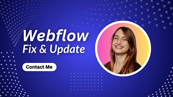 Fix, update, develop webflow website as an expert developer, figma to webflow by Flowsive | Fiverr