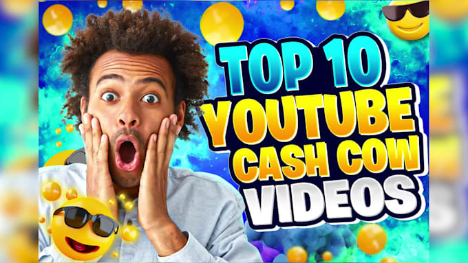 Create high quality top 10 cash cow youtube video by Videozz | Fiverr