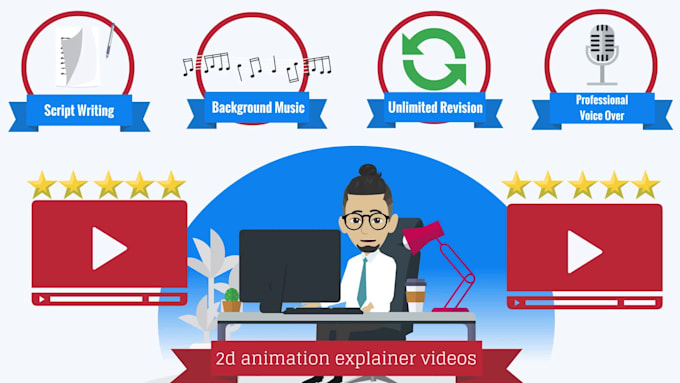 Create 2d animation video or 2d infographic explainer video by Toon ...