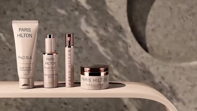 3d cosmetics animation, 3d lipstick animation, 3d skincare animation ...