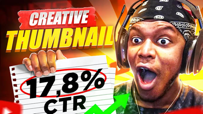 Create high ctr youtube thumbnails that will get clicks by Automationyt | Fiverr