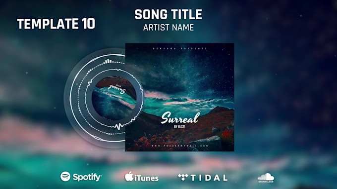 Create clean audio spectrum or music visualizer by Sharmin594 | Fiverr