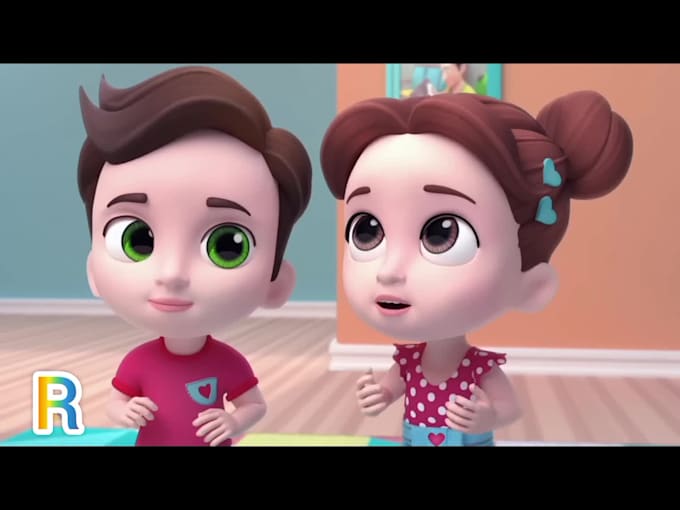 Do 3d animation for kids 3d kids animation 3d modeling by Rajnice | Fiverr