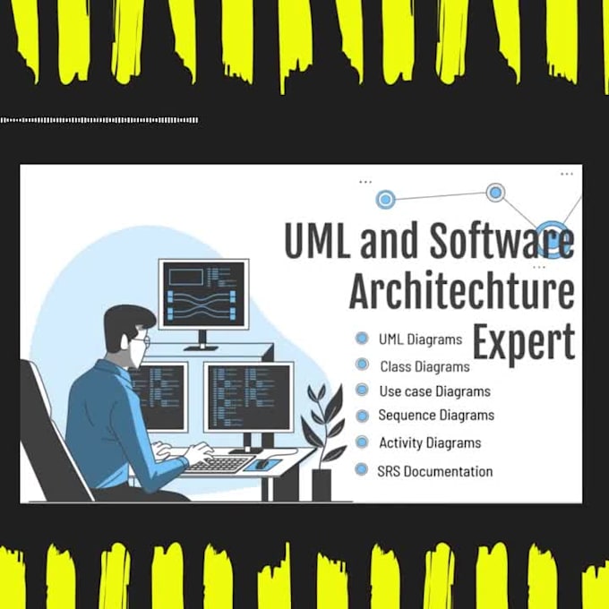 Create class ,erd, dfd, sequence and other uml diagrams and do srs documentation by Saad ...