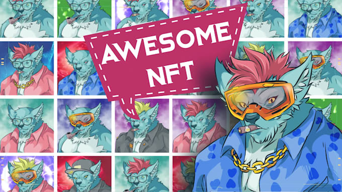 Create nft art and generated until 10k nfts for opensea by ...