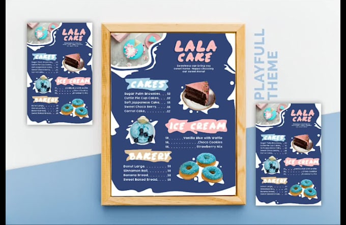 Design amazing food menu for restaurant or caffe by Gungrani | Fiverr