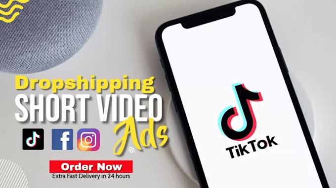Create Tiktok Facebook Video Ads For Dropshipping Products By Zsmm