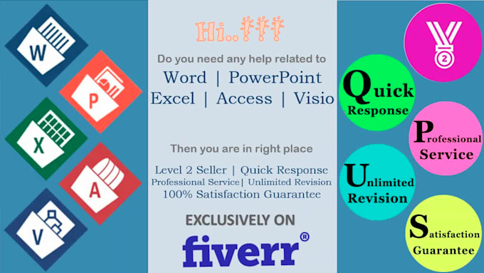Do anything related to microsoft office by Janims | Fiverr Do anything related to microsoft office by Janims | Fiverr