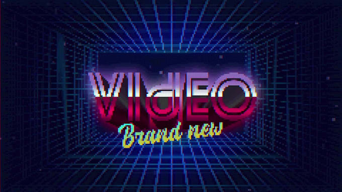 Create any 80s retro intro in 48h by Donquixote34 | Fiverr