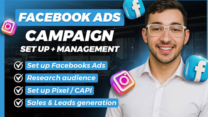 Be your facebook ads campaign manager by Alinareo | Fiverr