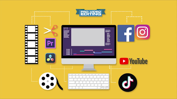 Do professional video editing and post production by Danielcastro04 ...