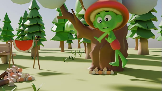 Create amazing 3d animation in blender, maya etc by Jakhongir_3 | Fiverr