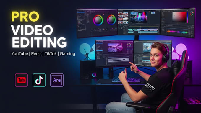 Be your expert video editor for youtube, reels, and shorts by ...