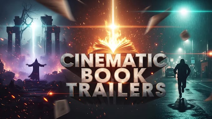 Create a cinematic book trailer by Anna_studios0 | Fiverr