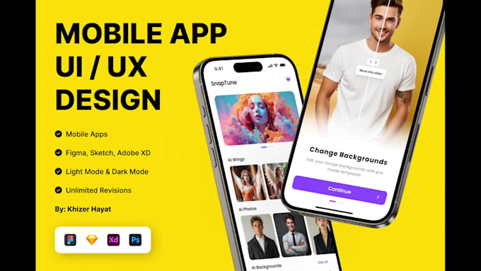 Do website ui design, dashboard, mobile app ui ux design by Khizerhayat0 | Fiverr