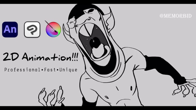 Create 2d frame by frame animation by Memorbid | Fiverr