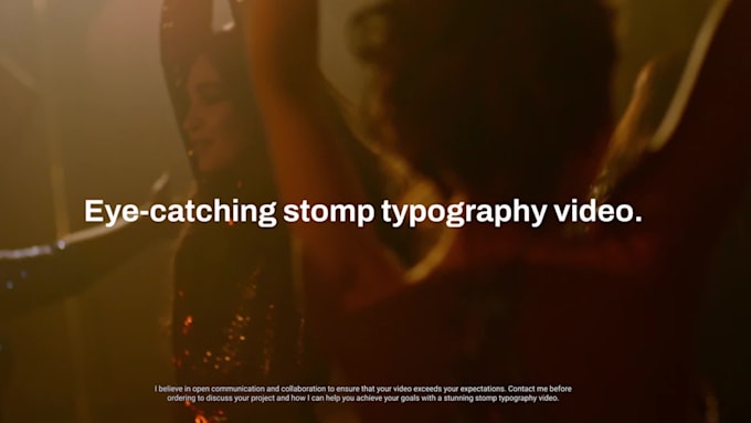 Create stomp typography video with engaging effects by Lexip_studio ...
