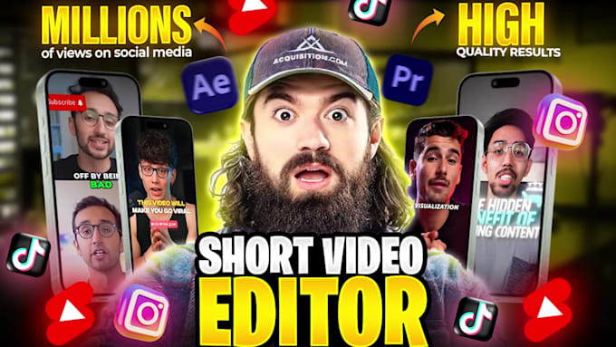 Edit tiktok, reels, youtube shorts, short form video editing by ...