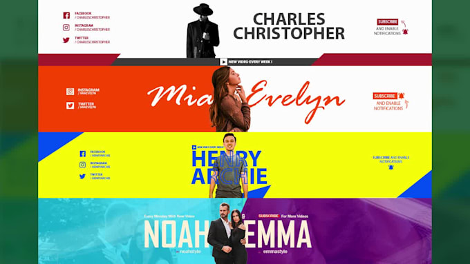Design professional spotify artist banner and youtube banner by ...