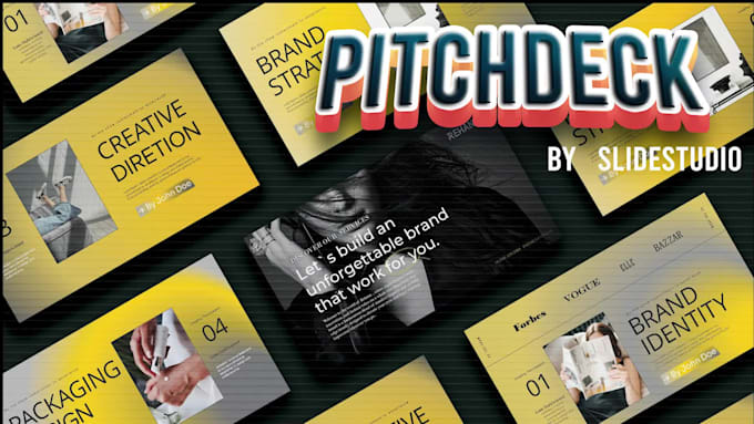 Create an awesome creative slide deck by Slides_studio | Fiverr