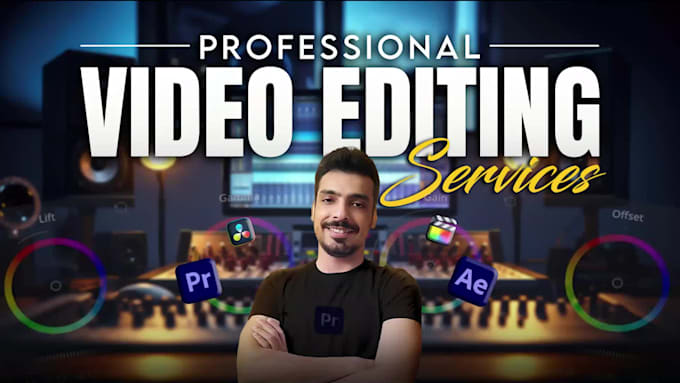 Do professional video editing for youtube, short and long form video ...