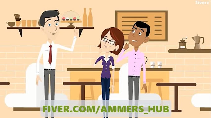 Make an eye snatching 2d animation video for you by Ammers_hub | Fiverr