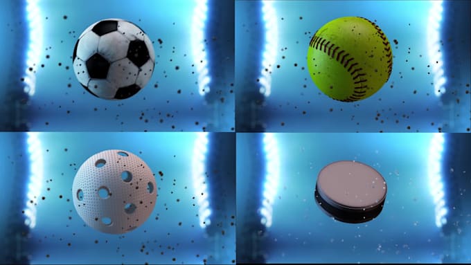 Create 3d sports logo animation intro for channel or youtube by ...