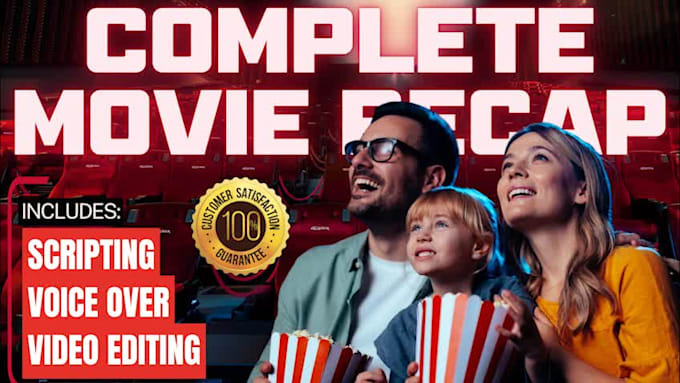 Edit complete movie recap, movie summary video by Mediaflix360 | Fiverr