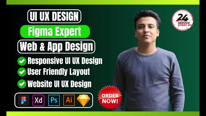 Design Ui Ux Design For Mobile App Using Figma Website Ui Ux Design By