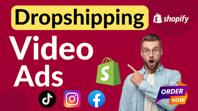 Create modern dropshipping video ads for facebook and tiktok by ...