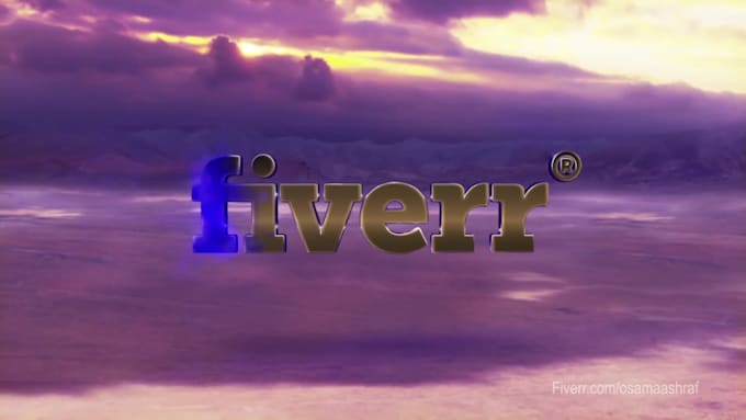 Create you 3d custom animated logo intro video by Osamaashraf | Fiverr