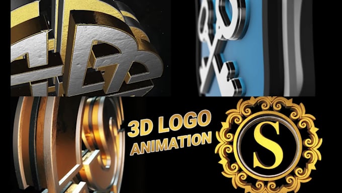 Make professional 3d logo animation for your brand by Xhehabeditz | Fiverr