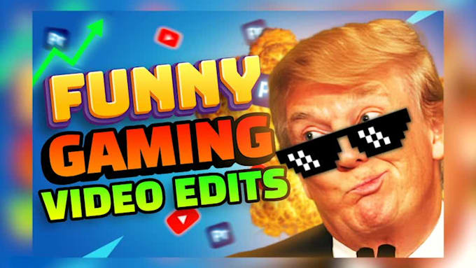 Do funny gaming video editing for youtube by Nimeshkalpana | Fiverr
