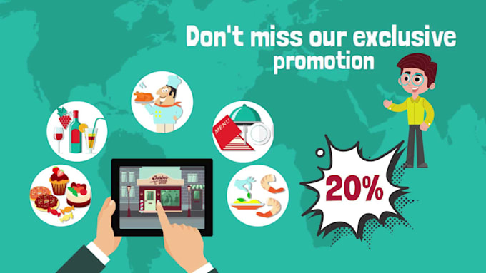 Do colorful whiteboard animation explainer video and short video ads by Madesi_design | Fiverr