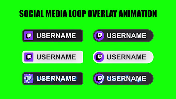 Create loop animated social media banner for streaming by Diyfixman ...