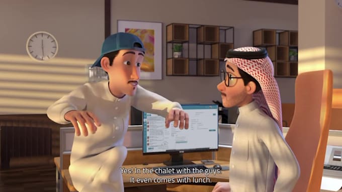 Create 3d character animation with 3d cartoon for film and 3d arabic ...