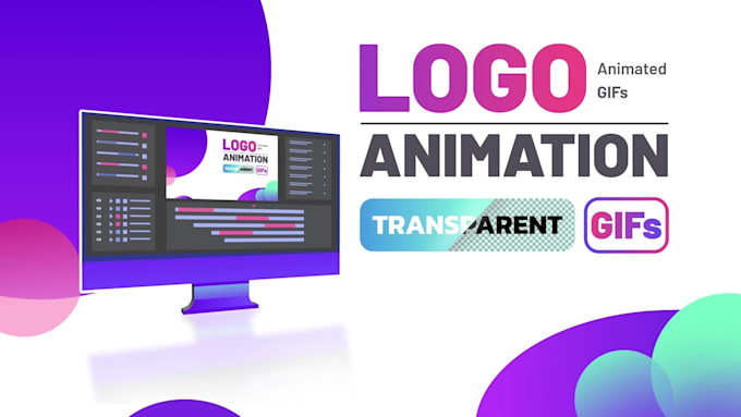 Create a custom logo animation lottie, gif, and 4k intro by ...
