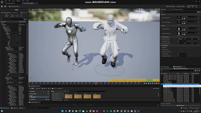 Retarget any character to unreal engine 4 or 5 mannequin skeletons by Gamesmaestro | Fiverr