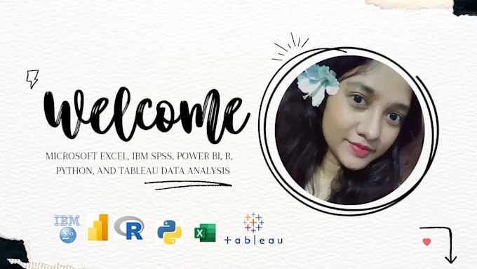 Do fast data analysis in spss, excel, tableau, and r by Tashmiaa | Fiverr