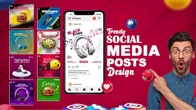 Do trendy social media post creative facebook instagram ads post design ...
