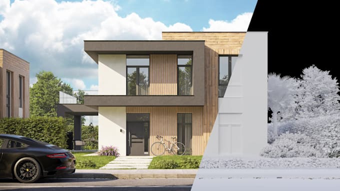 Render exterior interior architecture 3d visualizations by Marcokocher | Fiverr