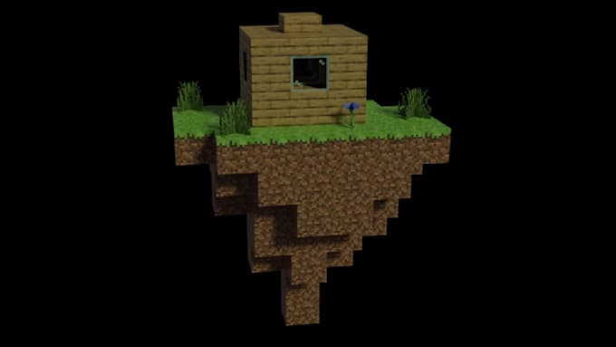 Create a minecraft render by Baduralo | Fiverr