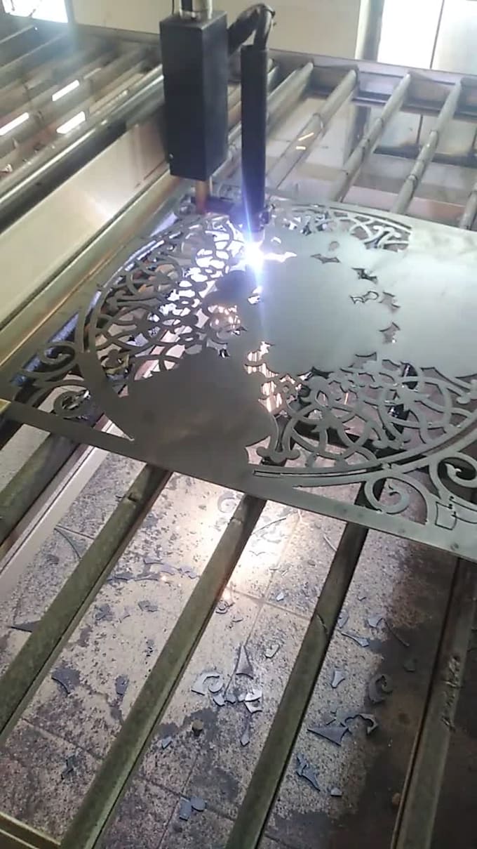 Make dxf and dwg files for cnc plasma and laser cutting by Dxf_master ...