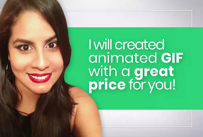 Design professional animated gif by Crisberthmendez | Fiverr