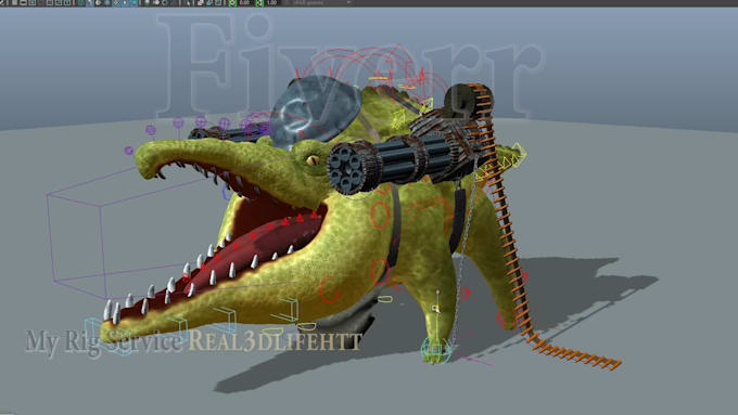 Rig your character and 3d models perfectlly by Real3dlifehtt | Fiverr