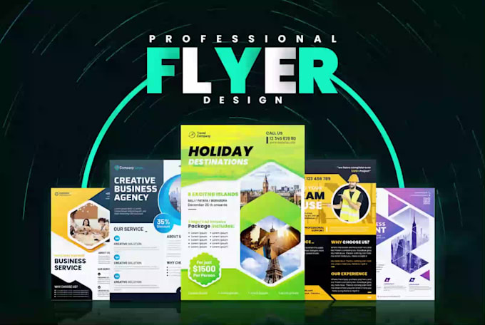 Design flyer investor one pager, one sheet, immobilien, pressemappe ...