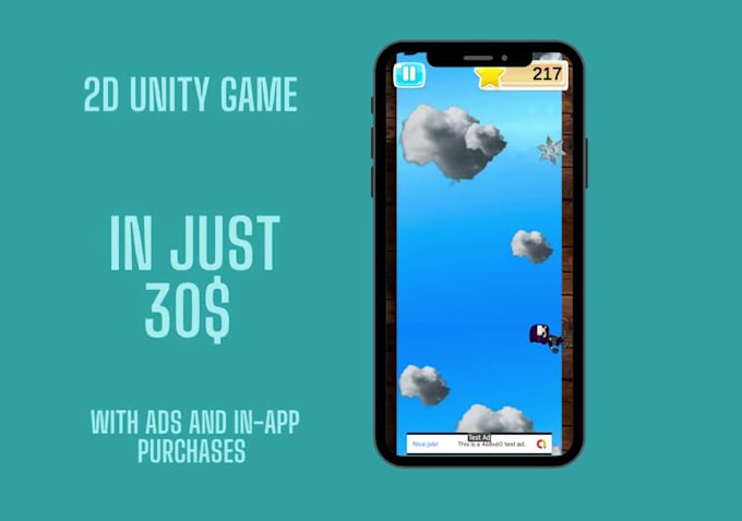 Make a 2d money making game by Thisisharsh | Fiverr
