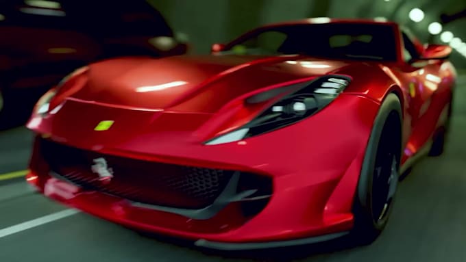 Blender 3d car modelling, 3d car rendering, high quality car animation ...