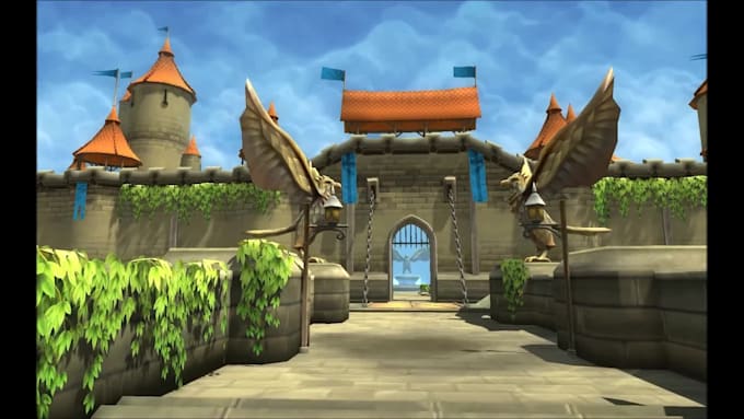 Do 3d game environment,3d environment design,3d map, 3d game world in unity,ue5 by Gemstation ...