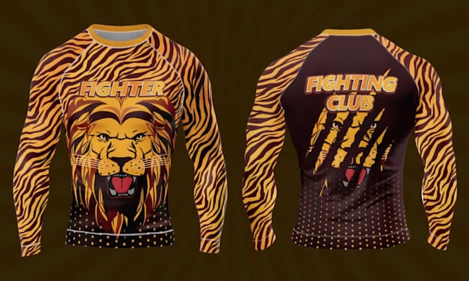 Design full sublimation custom rash guard in 24 to 48 hours by Lavish ...